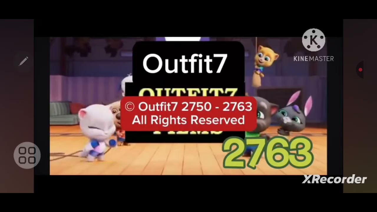 Outfit7 logo history 4 hours new extended new intros part 12 - YouTube