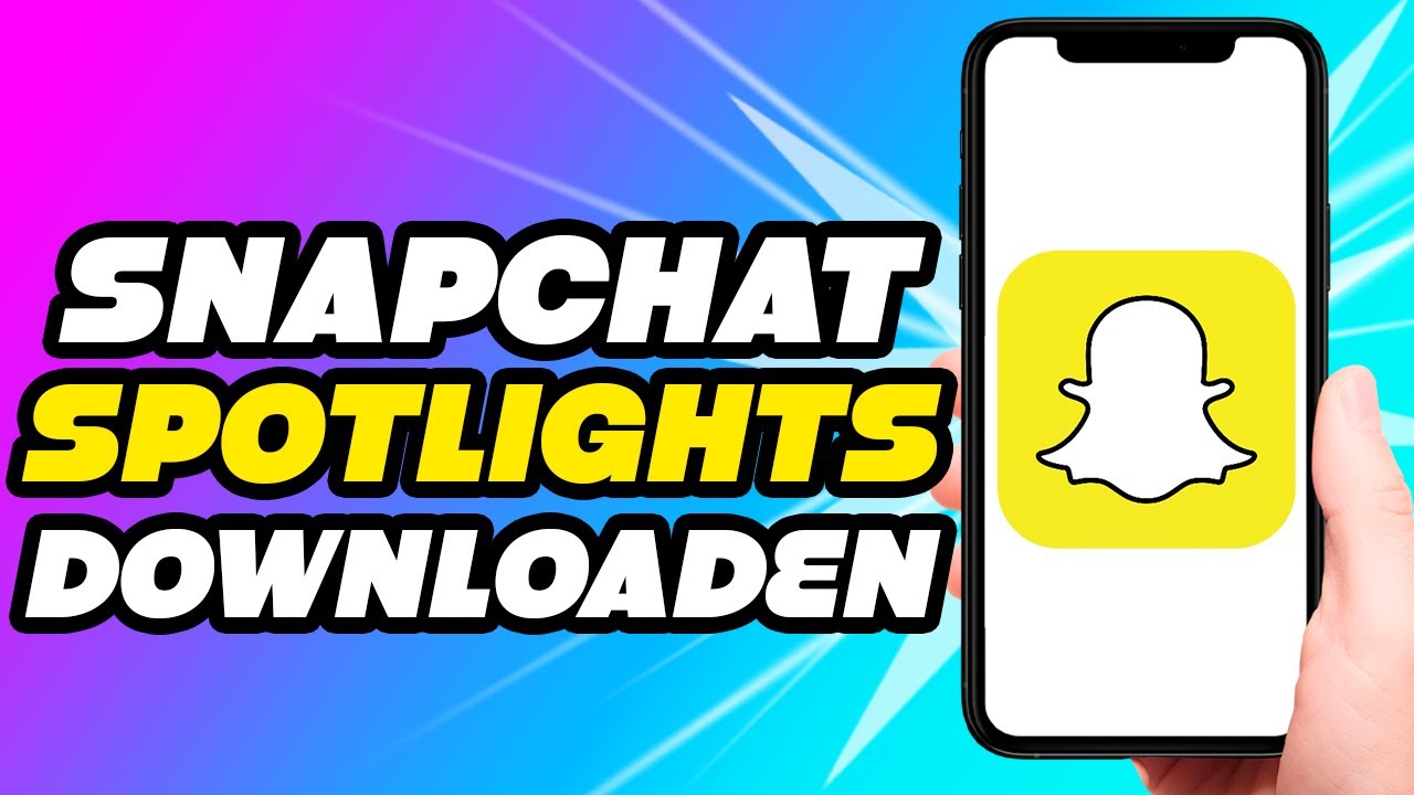 Snapchat Spotlight Videos herunterladen (Simple) - YouTube