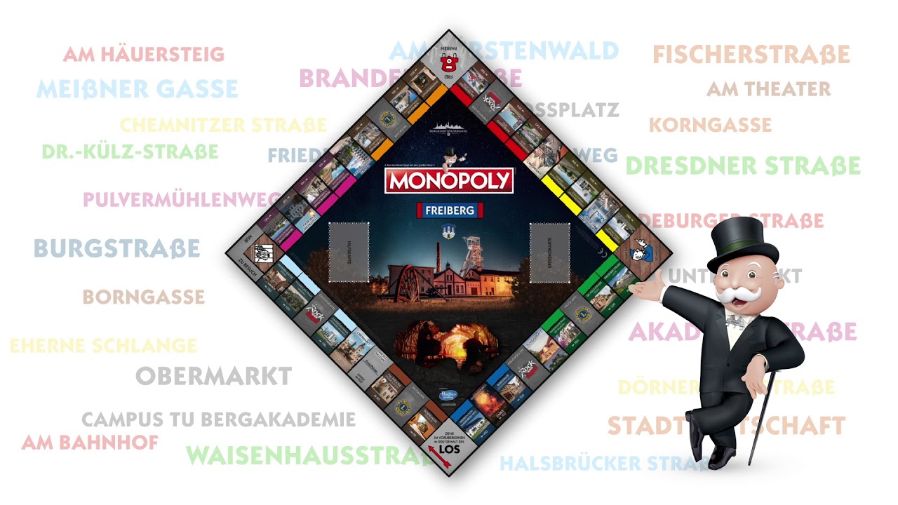 Monopoly Freiberg Teaser: Das Spielfeld - YouTube