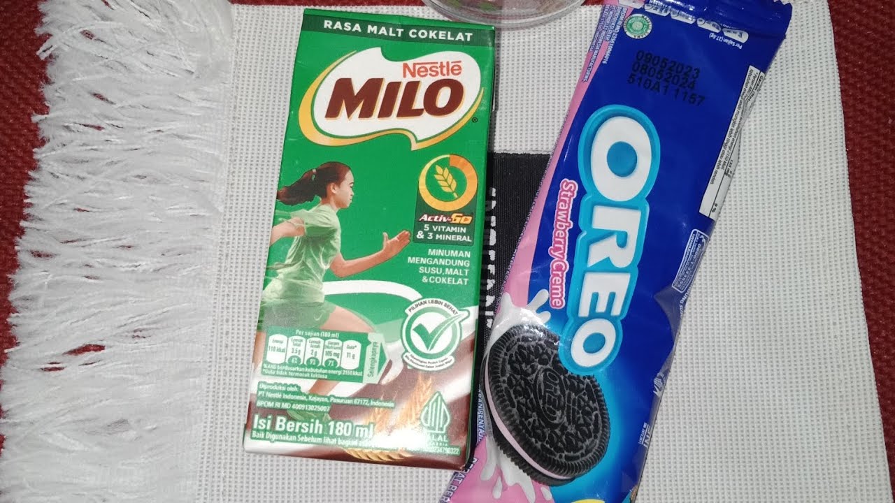 celup-celupin Oreo kedalam Milo - YouTube