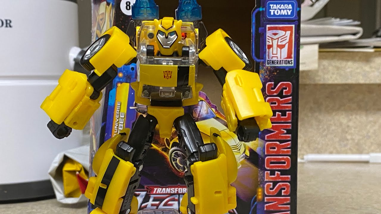 TRANSFORMERS LEGACY UNITED [Animated Universe Bumblebee] VIDEO REVIEW ...