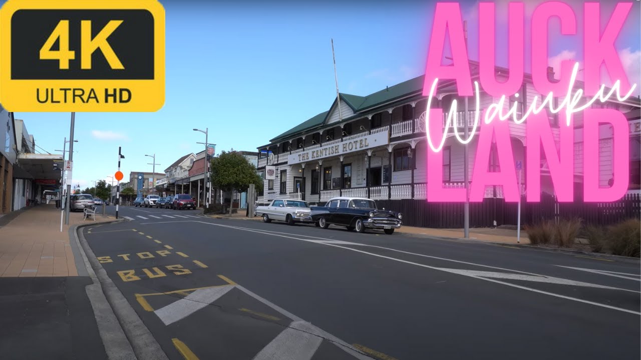 Waiuku | Queen Street | Rural Auckland/Waikato Border Town | 4K - YouTube
