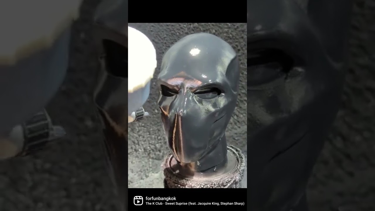Making of Rubber Drone Mask 🎭 - YouTube