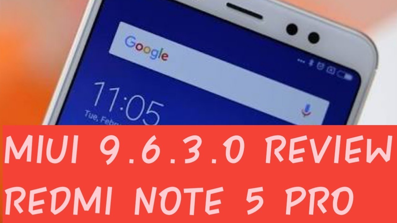MIUI 9.6.3.0 REVIEW | REDMI NOTE 5 PRO - YouTube