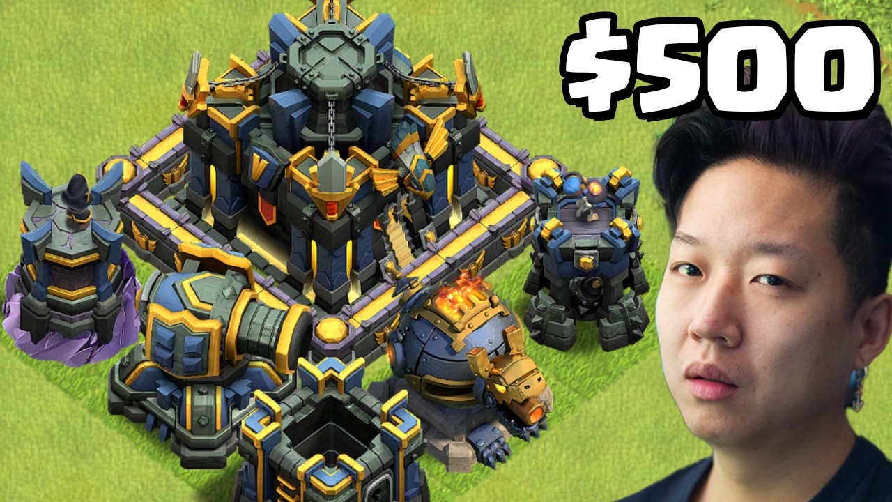 I Maxed TH17 with less than $500 in 7 days (P2V) - YouTube