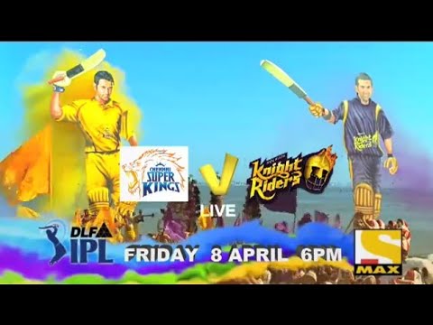 Sony Max DLF IPL 2011 match promo CSK vs KKR