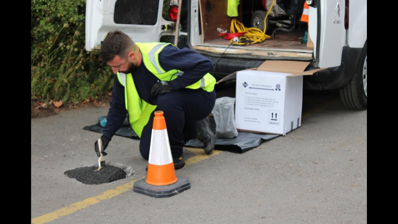 Contar Pothole Repair Kit- Installation Guide - YouTube