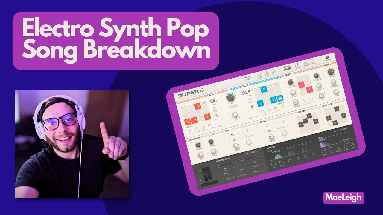 Electro Synth Pop Song Breakdown - YouTube