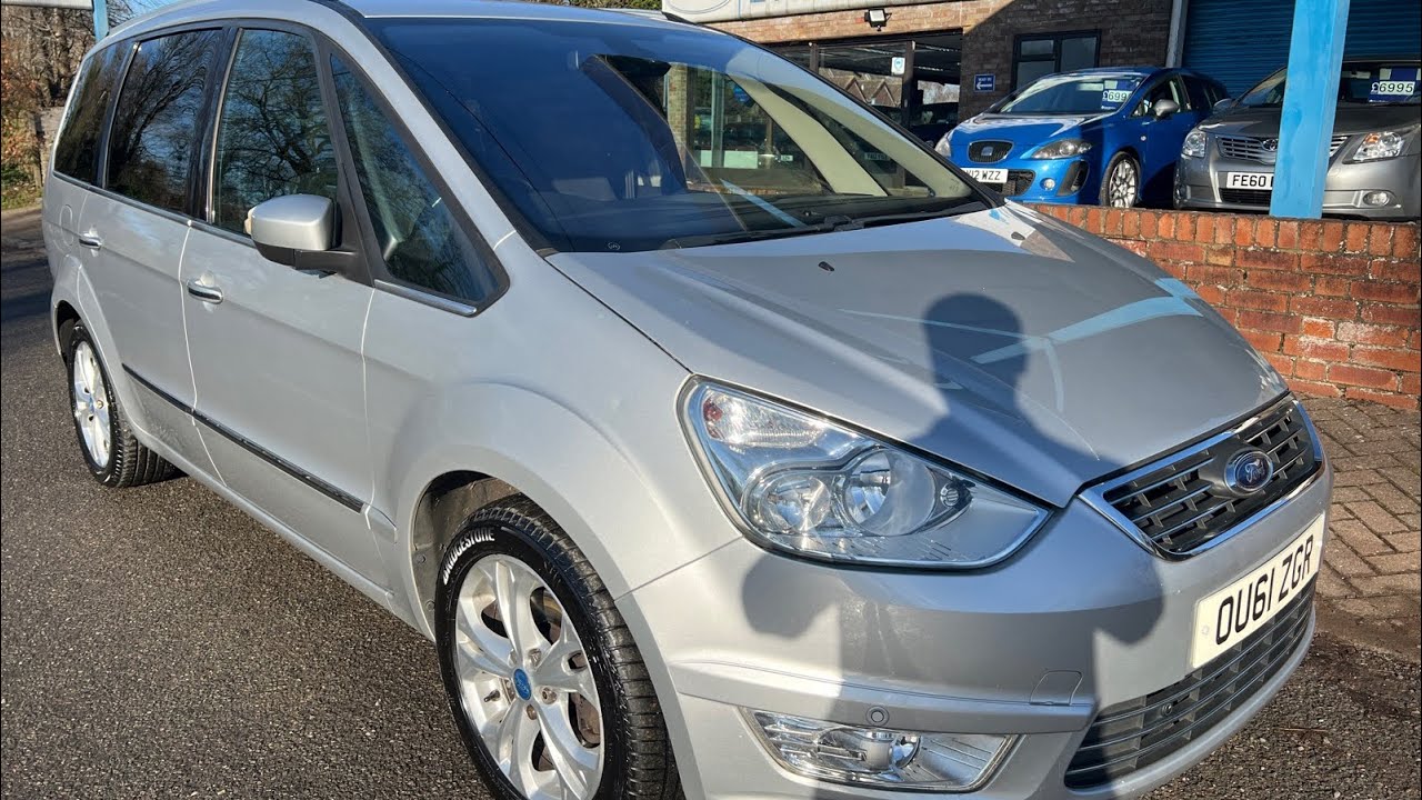 OU61ZGR - 2011 Ford Galaxy 2.0 TDCi Titanium Silver 5dr MPV Manual ...