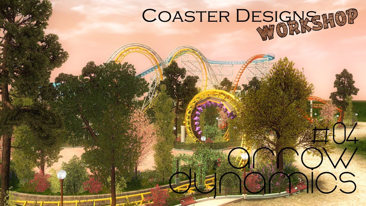 [RCT3] Workshop Entry #04 - Arrow Dynamics Loopingcoaster - YouTube