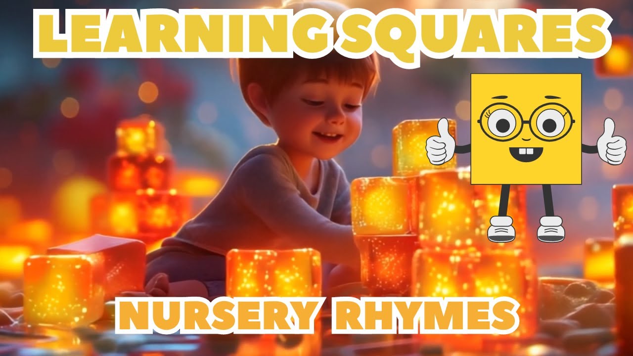 Square Shapes Song | Learning Shapes for Kids | Nursery Rhymes 📦🎵 # ...