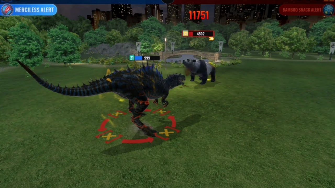 Easiest way to take out Ailurarctos Panda bear strike in JWA - YouTube