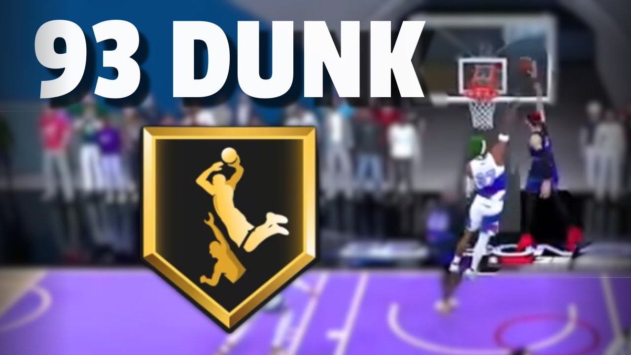 Testing 93 DUNK in RANDOM REC...Is HIGH DUNK WORTH IT in NBA 2k25 ...
