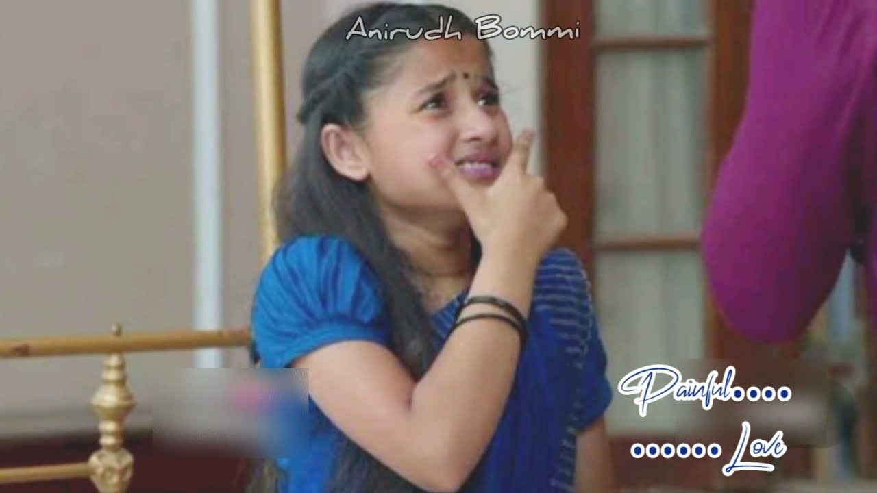 Bommi💔BA bl serial divorce😔 upcoming whatsapp status 💔Anirudh💔 Bommi 😔 ...
