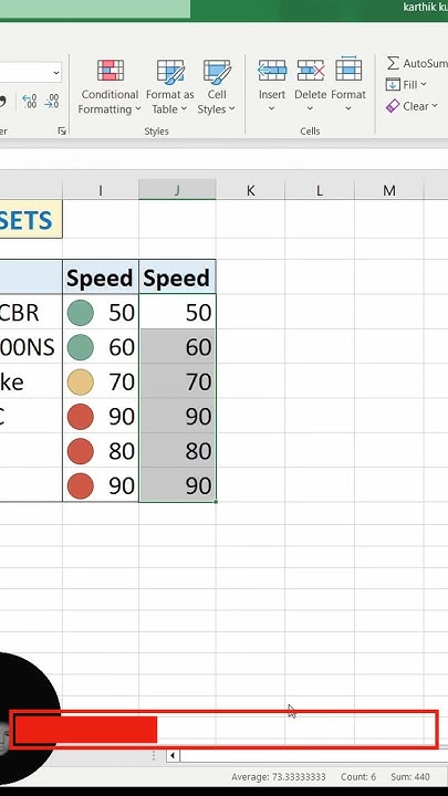 Amazing Trick Ms Excel Icon Sets Shorts Exceltricks Excetips 1024
