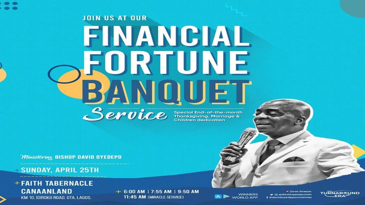 DOMI STREAM: FINANCIAL FORTUNE BANQUET SERVICE | 25, APRIL 2021 - YouTube