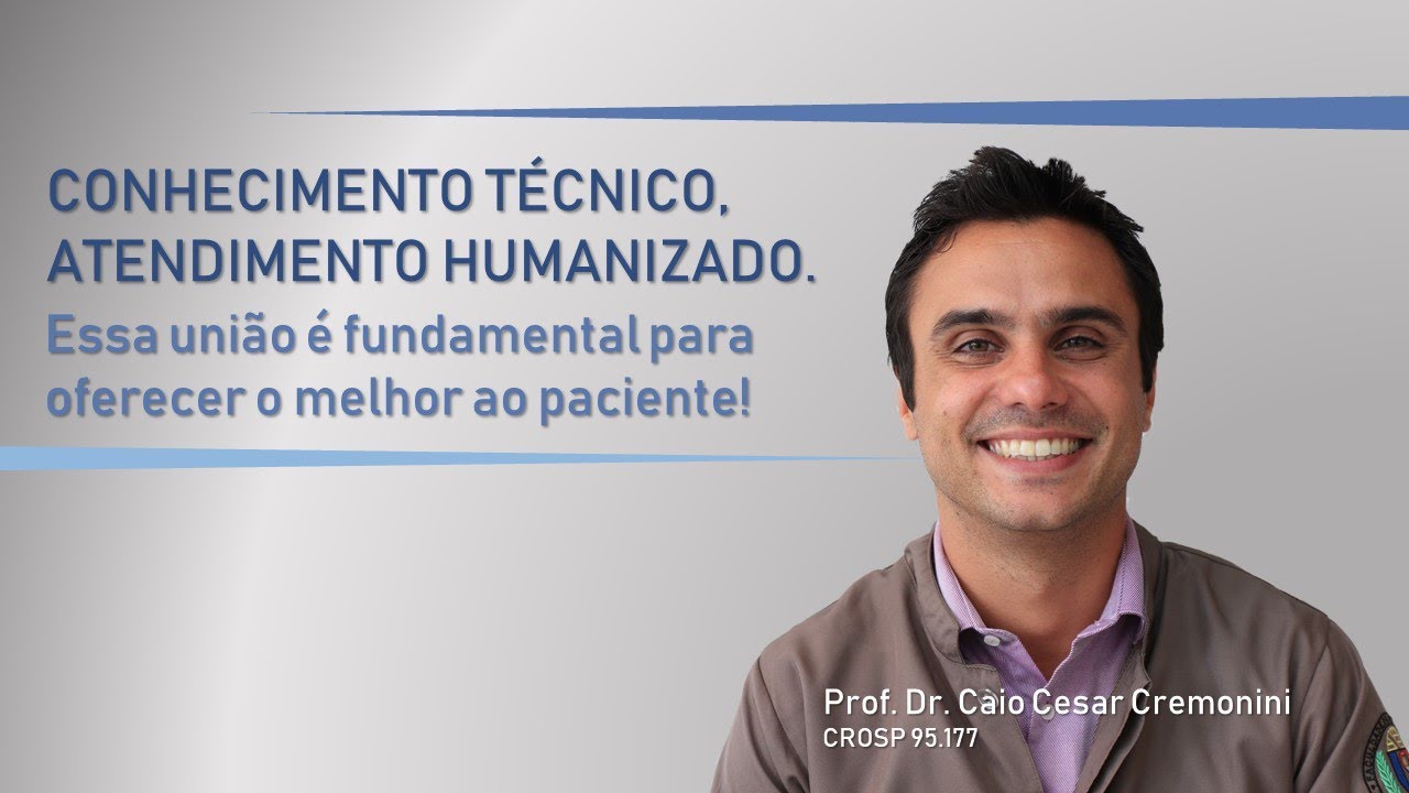 Odontologia humanizada - Dr Caio Cremonini - YouTube