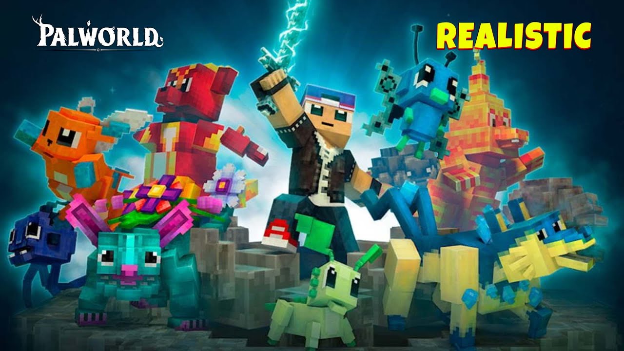 Playing the most realistic MINECRAFT with Friends 😱 | PALWORLD - YouTube