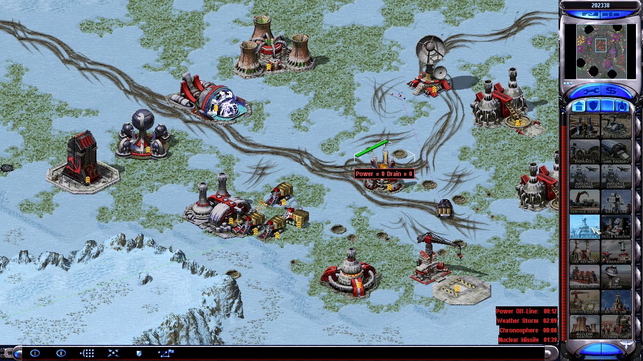 Nuclear war in Red Alert 2 - YouTube