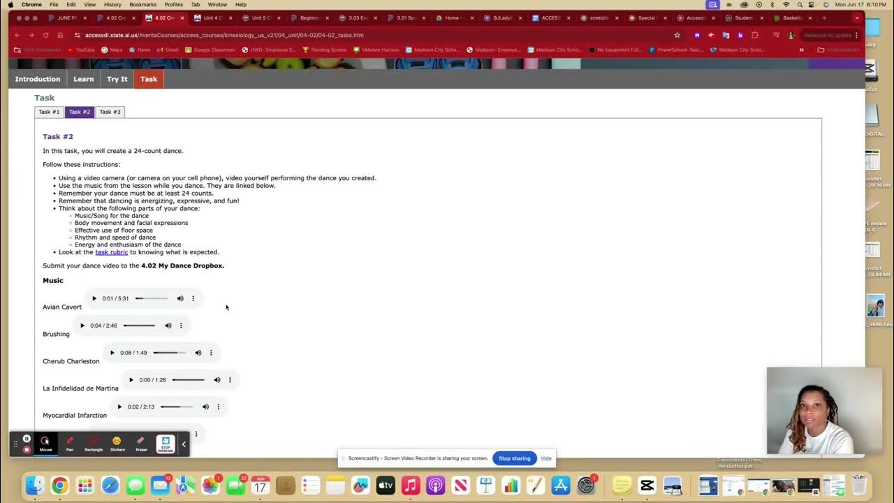 4.02- Create Your Own Dance Assignment Explanation - YouTube