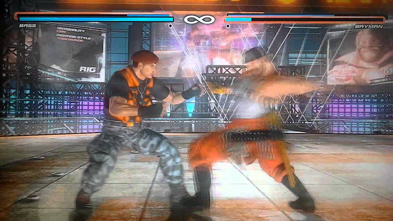 Dead or alive 5 ultimate duplas rig e bass pt - YouTube