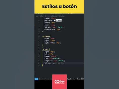 Agrega que estilos CSS a tus botones en Next JS - YouTube
