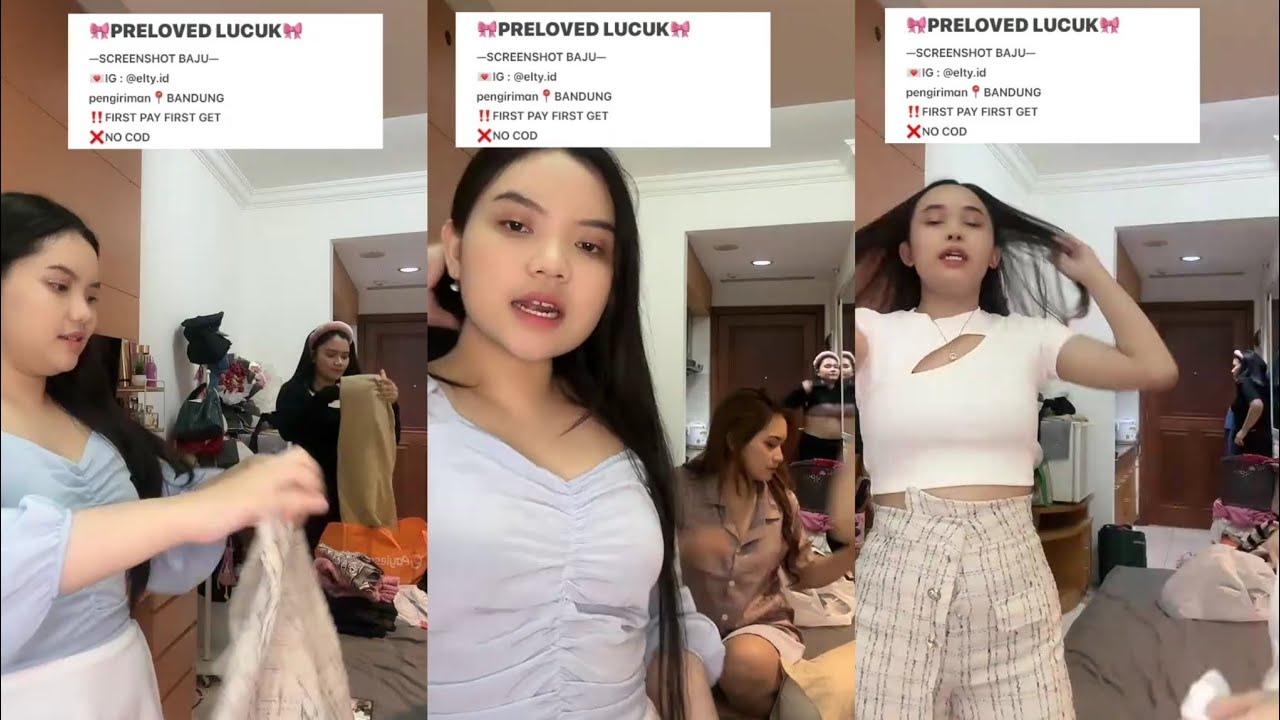 NAGIH TV - NR MRNDA PRELOVED CANTIK BLUNDER DIBELAKANG JANGAN DI SKIP LIVE TIKTOK - YouTube