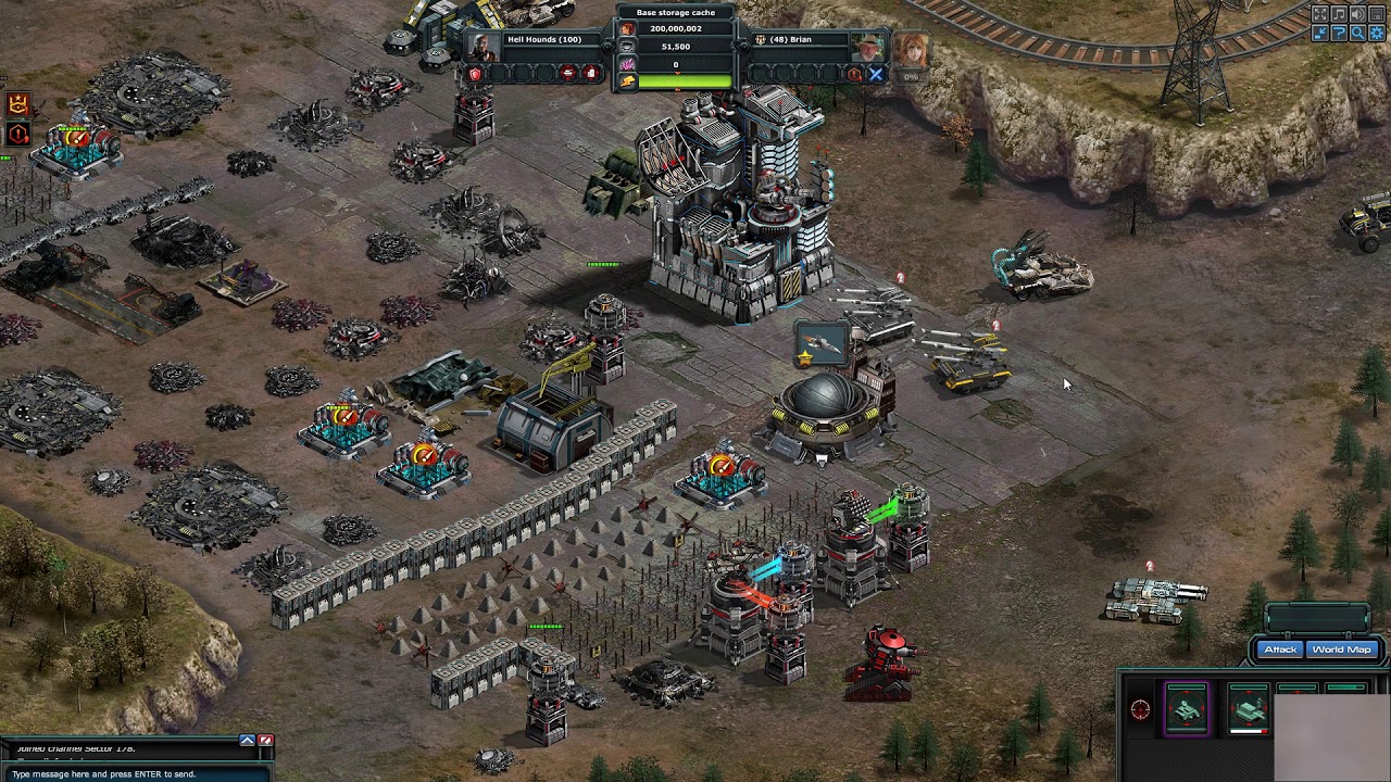 War Commander NEW Advanced Material Base - YouTube