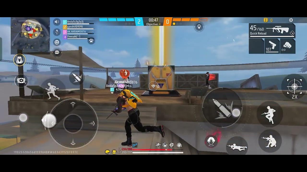 CS Rank pushing 😀 with random person Free Fire 🔥 road to 100 suscribe # ...