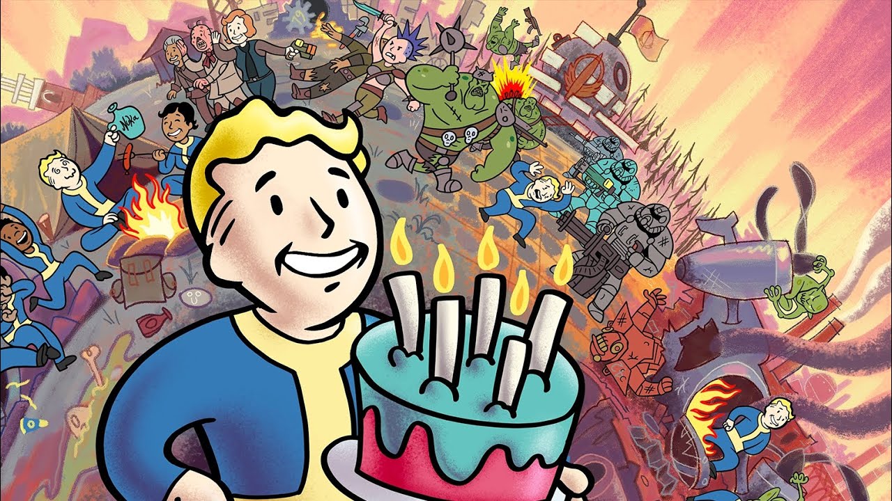 Happy Birthday Fallout 76!!! (Blue Moon by Frank Sinatra) - YouTube