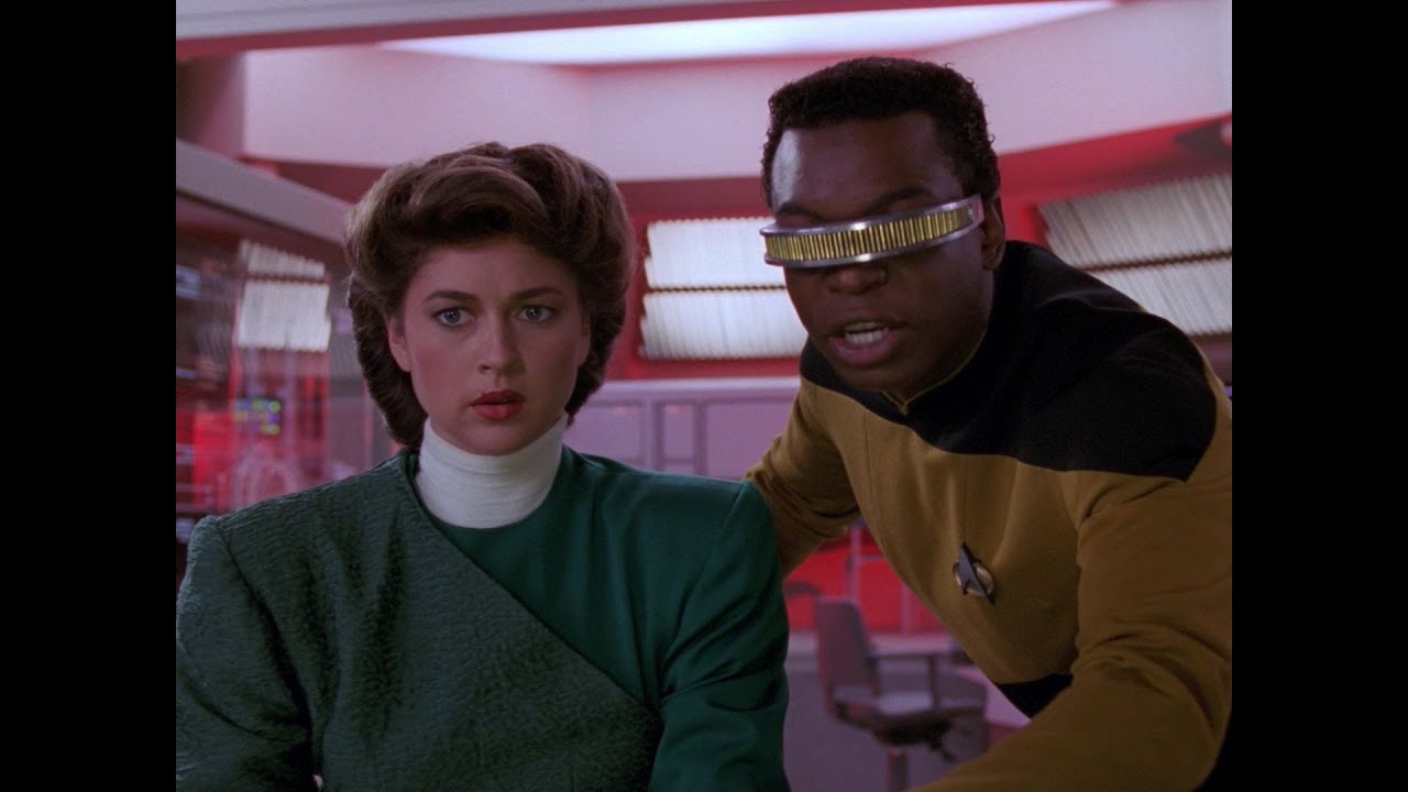 Star Trek TNG S 3 EP 6 Booby Trap Reviewed - YouTube