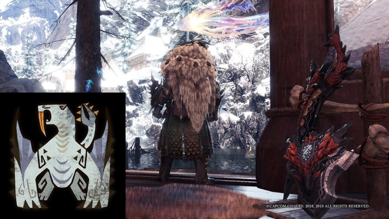 Monster Hunter World - Barioth with Sword and Shield - YouTube