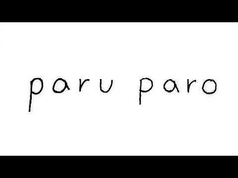 Paano mag drawing ng paru paro gamit ang salitang paru paro - YouTube