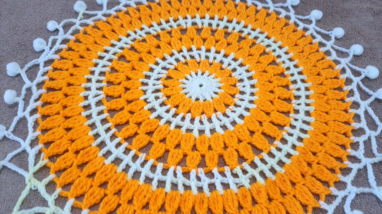 WOW, VERY EASY AND BEAUTIFUL WOOLEN RUMAL NEW DESIGN 😍 👌 ️ - YouTube