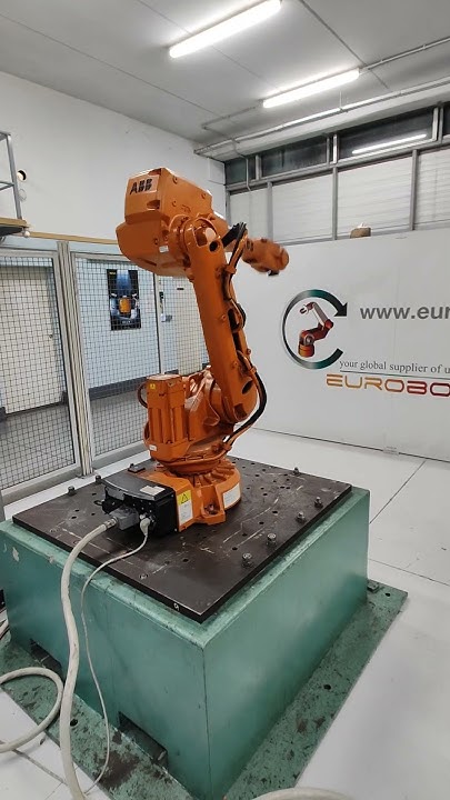 ABB industrial robot IRB 2600 with IRC5 controller - YouTube