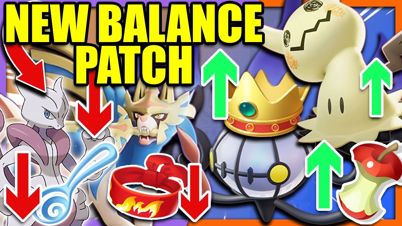 New Balance Patch is Here | Pokemon Unite - YouTube