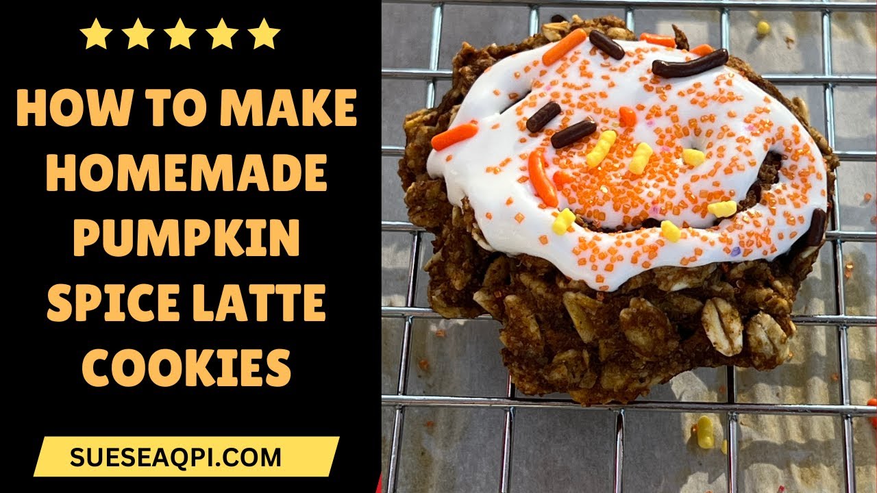How to Make Homemade Pumpkin Spice Latte Cookies | Starbucks in a ...