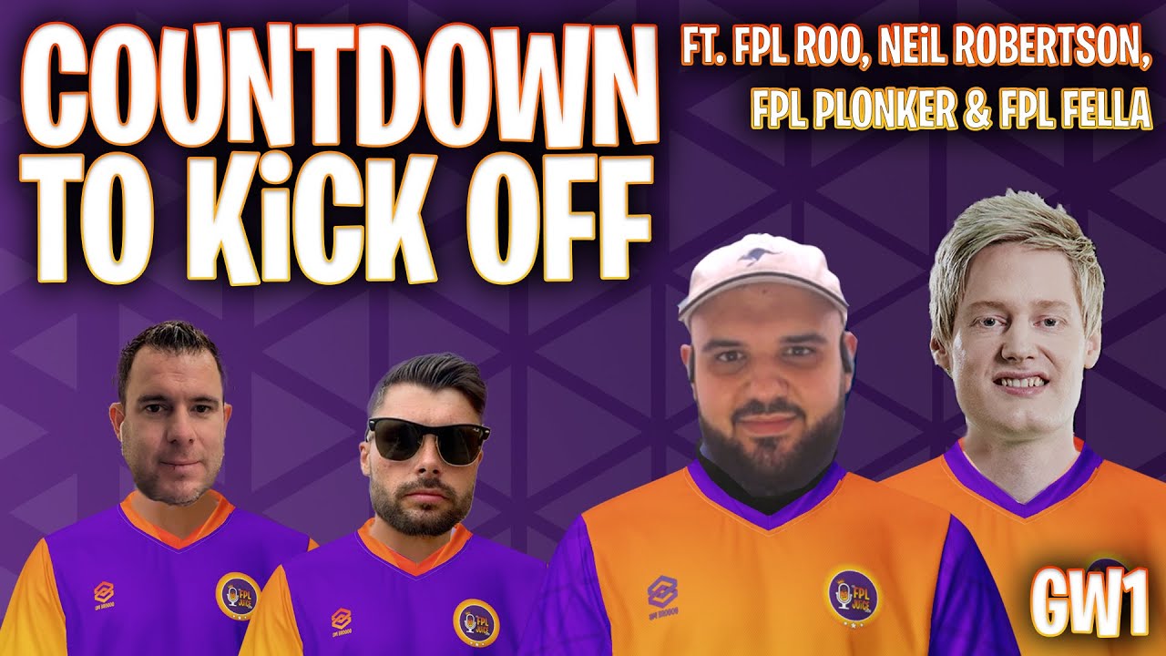 GAMEWEEK 1 FPL 23/24 FT. NEiL ROBERTSON, FPL ROO, FPL FELLA & FPL ...