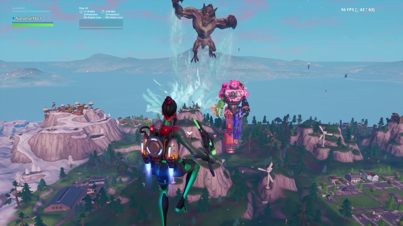 Fortnite Monster vs Mech Event - YouTube
