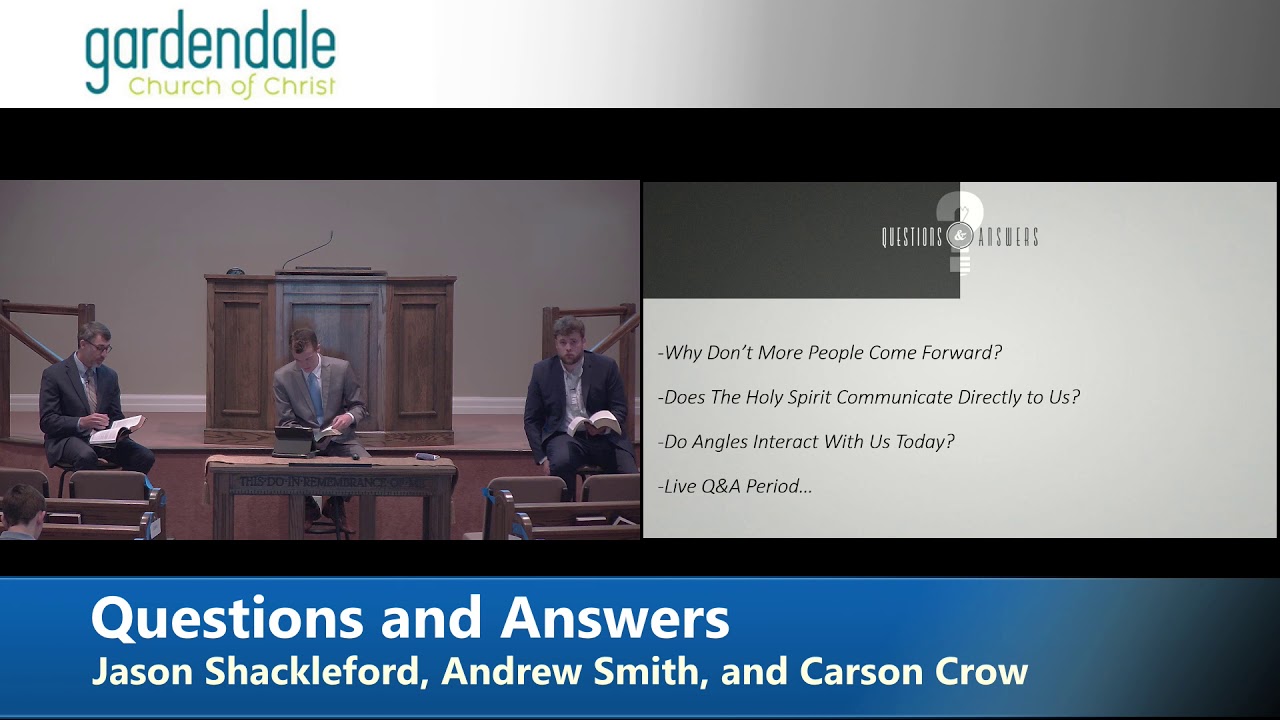 2020 05 31 PM - Questions and Answers - Jason Shackleford Carson Crow ...