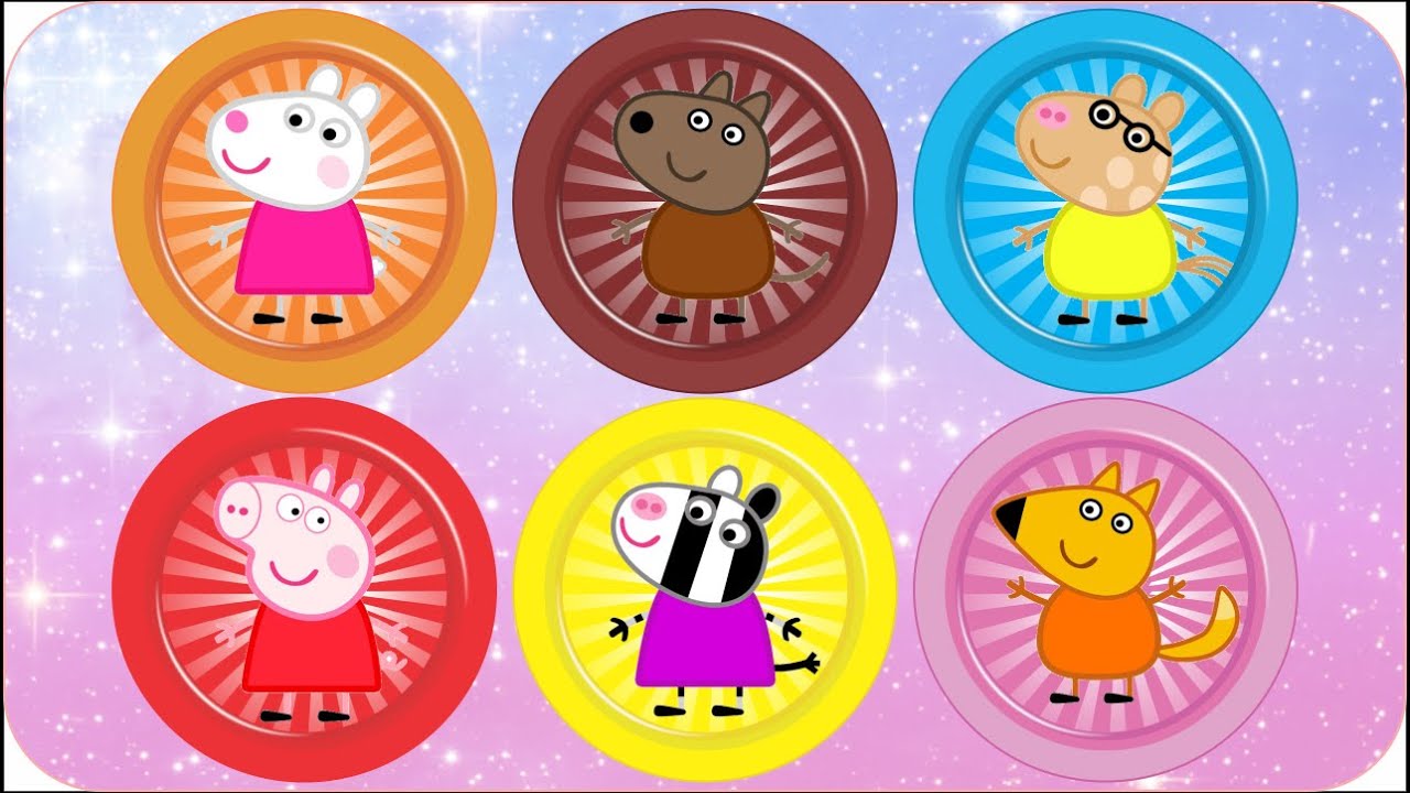 Play Doh Surprise PEPPA PIG AND FRIENDS SURPRISE, FROSEN, DOCTOR ...