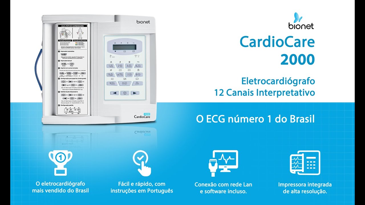 Bionet CardioCare 2000 Vídeo Manual - YouTube