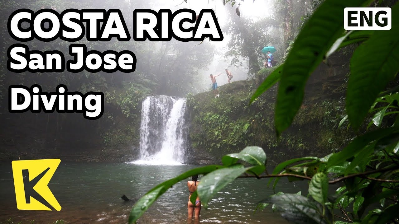 【K】Costa Rica Travel-San Jose[코스타리카 여행-산호세]폭포 다이빙/Diamante Waterfall ...