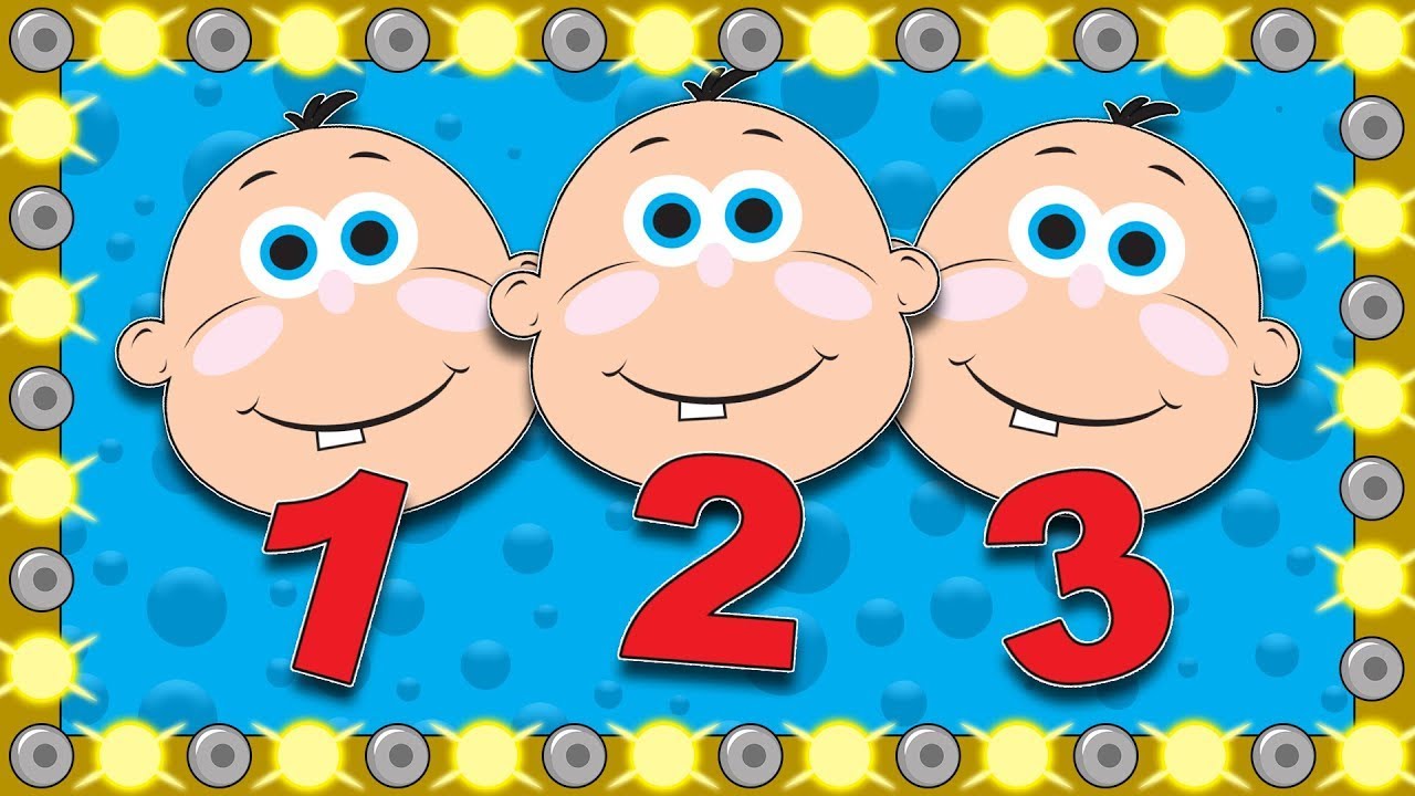 🔵 1-2-3 Count With Me! It's The Baby Big Mouth Show | Nursery Rhymes ...