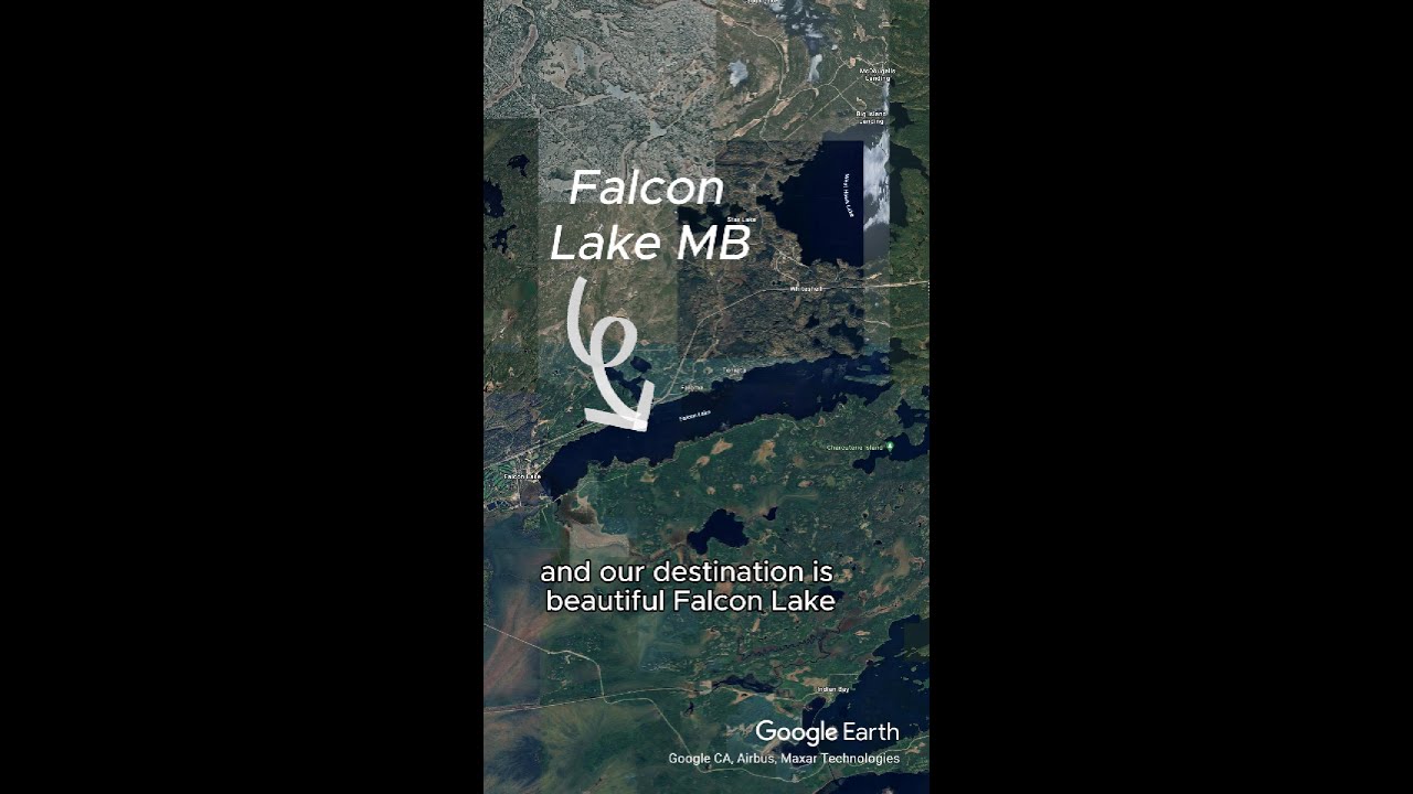 Map of the day - Falcon Lake Manitoba - YouTube