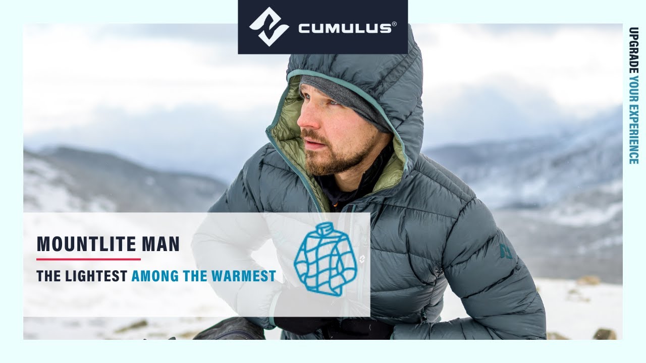 Mountlite Man down jacket by Cumulus® - YouTube