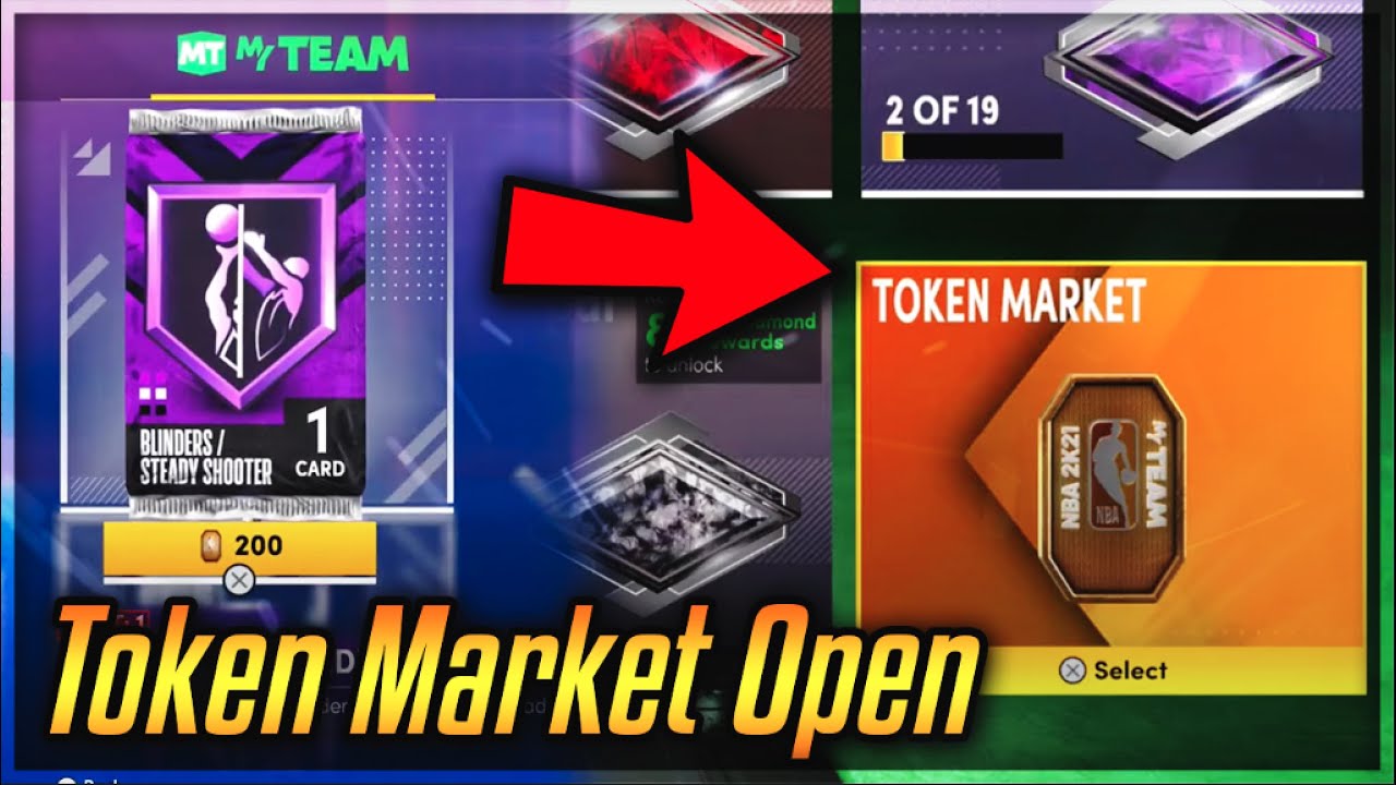 THE TOKEN MARKET IS OPEN IN NBA 2K21 MyTEAM WITH FREE PLAYERS & HOF ...