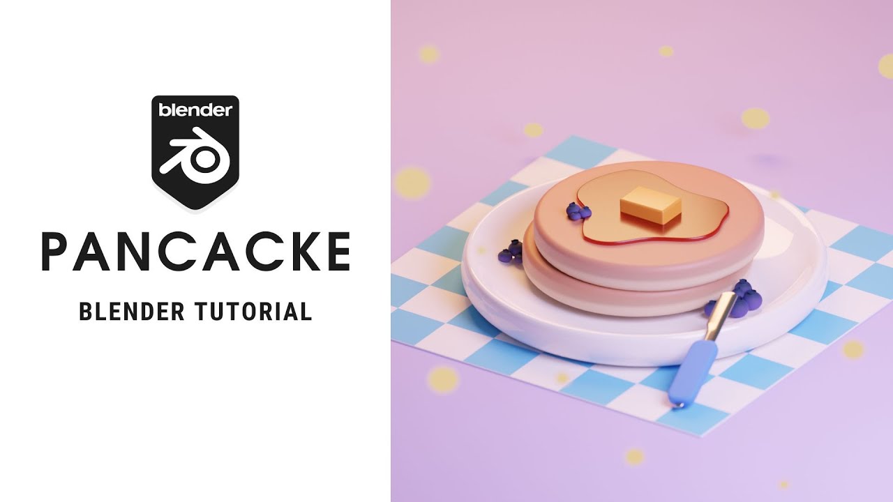 Pancacke in Blender in 15 Minutes | Blender Tutorial - YouTube