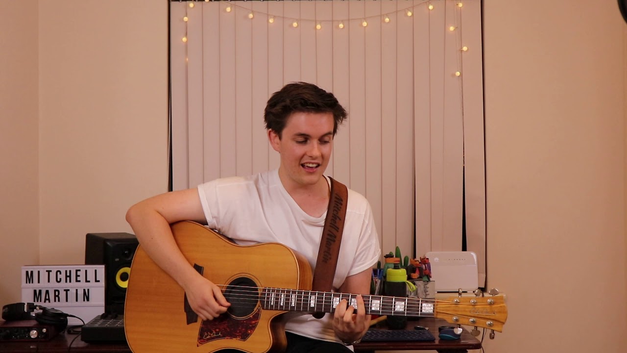 Ed Sheeran & Justin Bieber - I Don't Care (Cover by Mitchell Martin ...