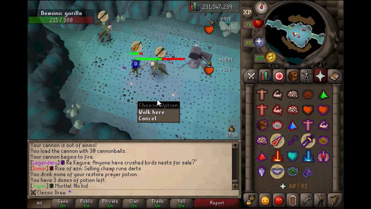 [Alora] Demonic Gorilla Guide [Live Commentary] - YouTube